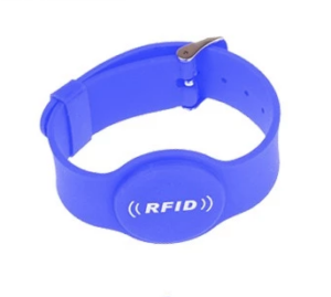 Wristband Silicon – Adjustable Blue – KAS Keyless Access Security ...